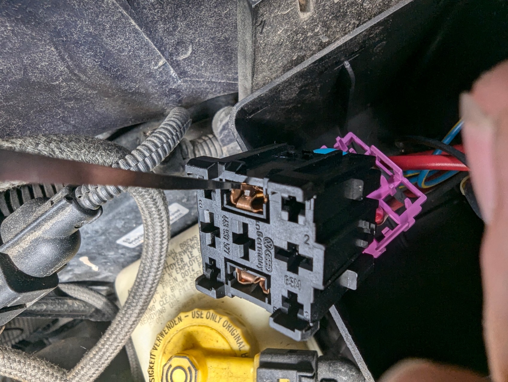 Tool, to remove pins from relay socket? | TDIClub Forums